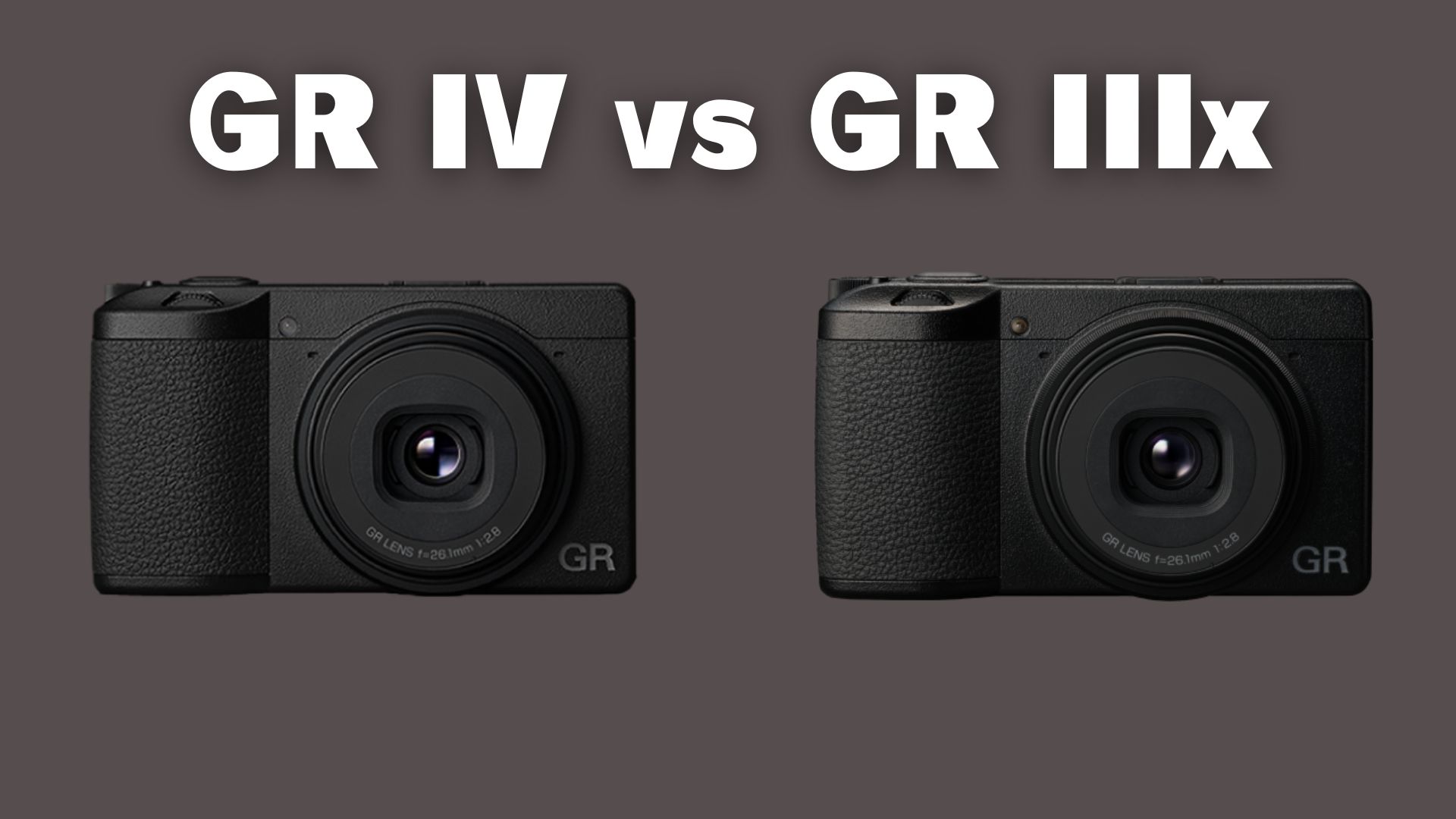 【GR IV vs GR IIIx】どちらを選ぶべき？スナップスタイルに合った一台は？ | カメラの大学